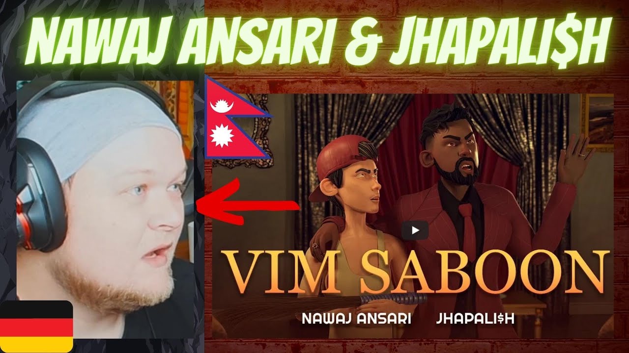 LEGENDARY DUO | 🇳🇵 Nawaj Ansari - Vim Saboon ft. Jhapali$H | GERMAN ...