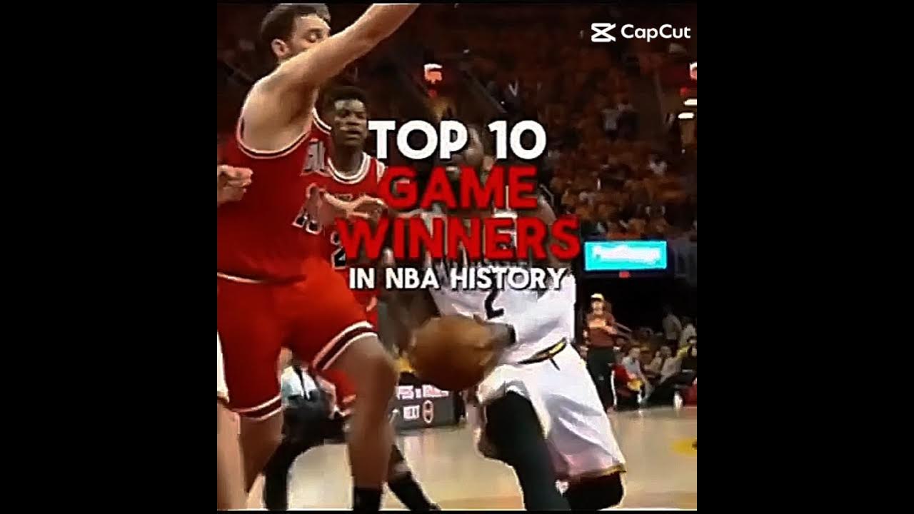 top ten game winners - YouTube
