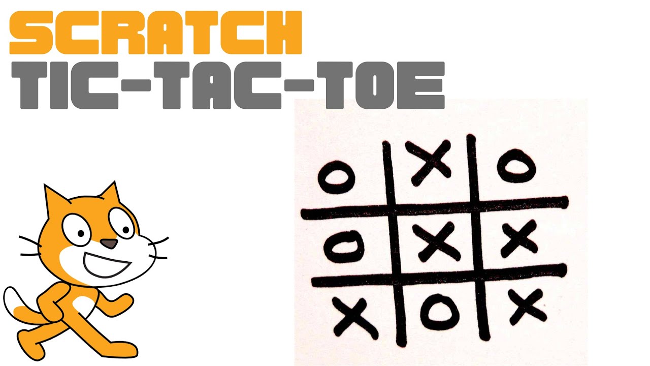 How to Make a Tic Tac Toe Game in Scratch (Using Pen) - YouTube