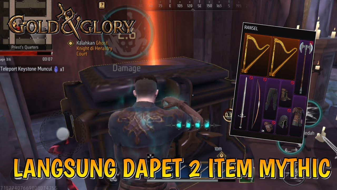 Gameplay Rogue Langsung Dapat 2 Item Mythic | Gold And Glory Indonesia ...