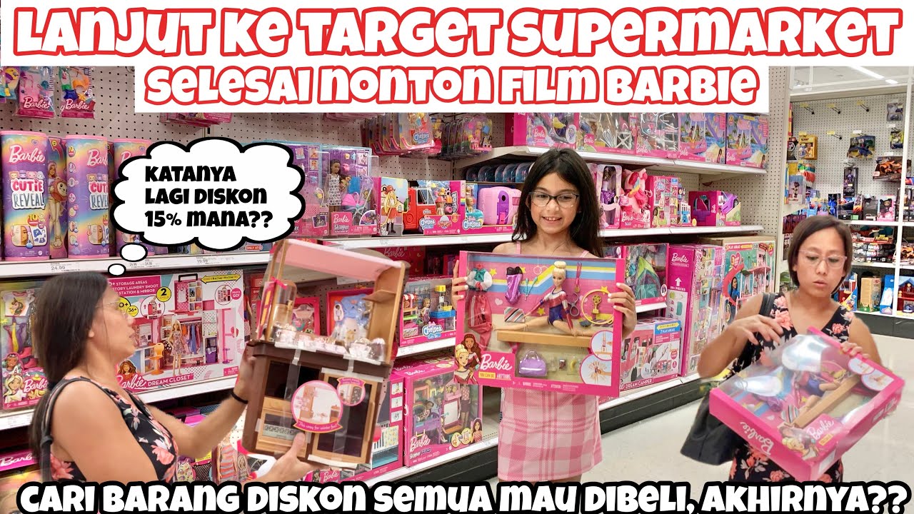 LANJUT KE TARGET SUPERMARKET LIHAT BARANG DISKON SELESAI NONTON FILM ...