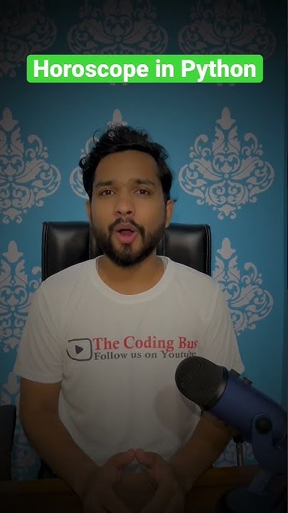 Create Your Own horoscope tool in Python #horoscope #python #shorts ...