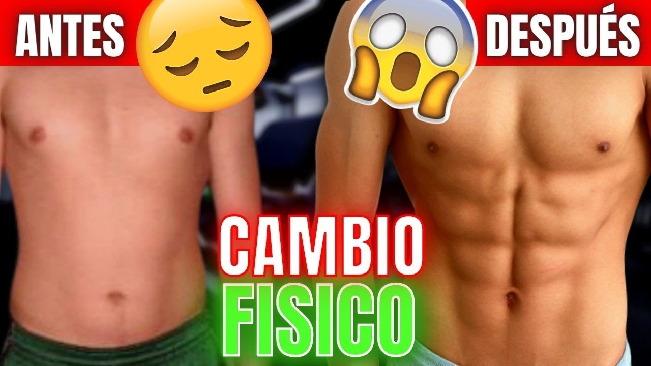 😱COMO PASAR DE FLACO Y GORDO A MARCADO Y MUSCULOSO EN 2022 (SIENDO ...