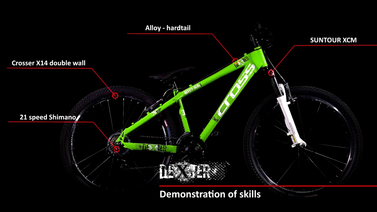 Cross DEXTER VBR Green 26 - YouTube