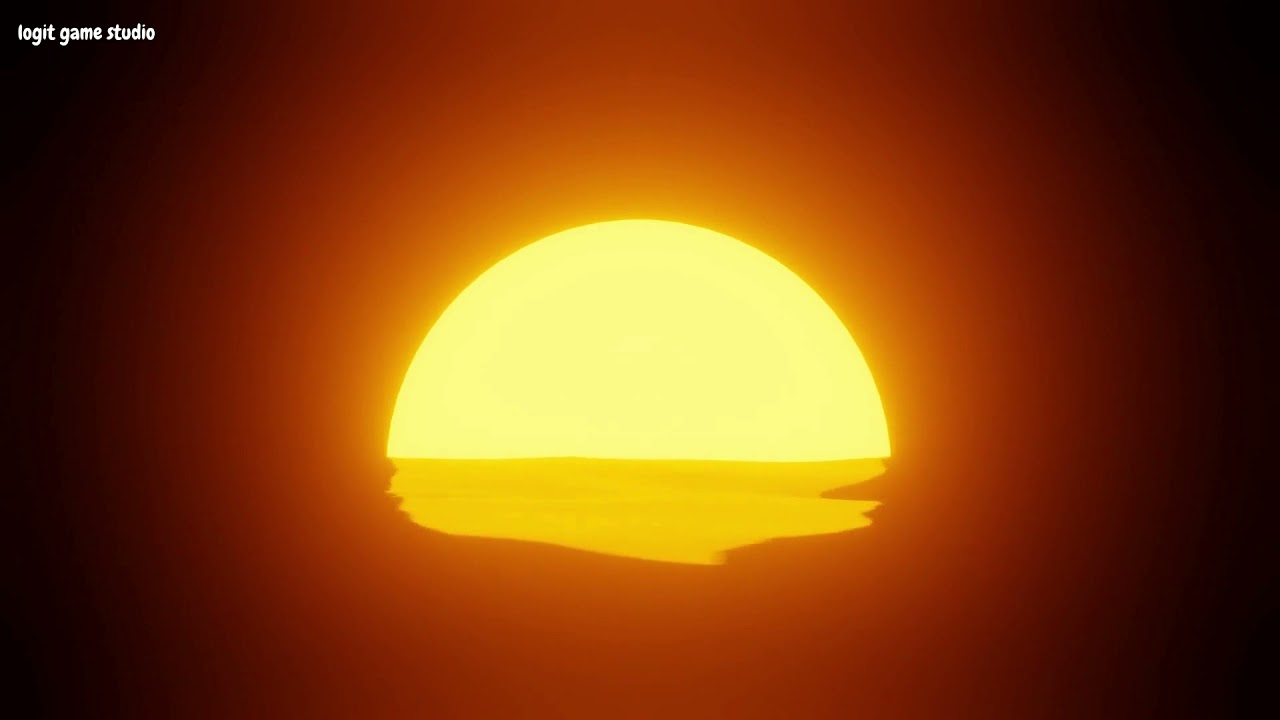 SUNSET ANIMATION IN Blender 3.0 (logit game studio) #blender #render ...