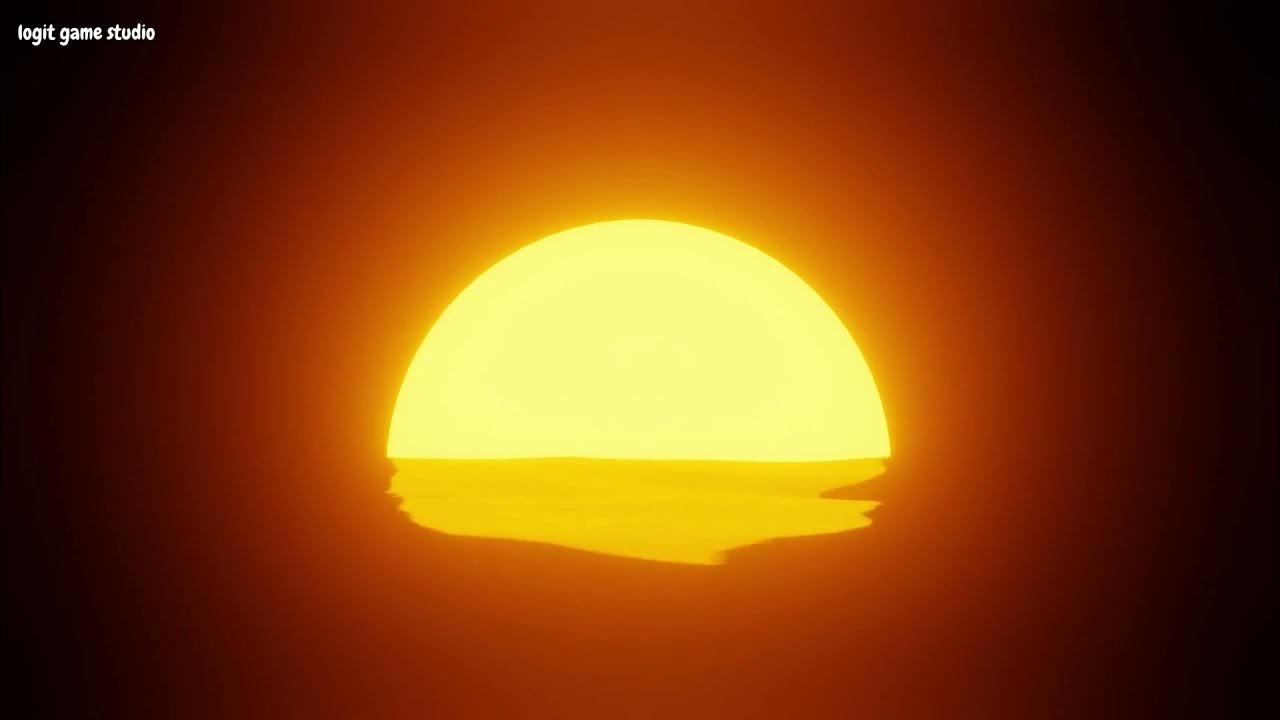 SUNSET ANIMATION IN Blender 3.0 (logit game studio) #blender #render ...