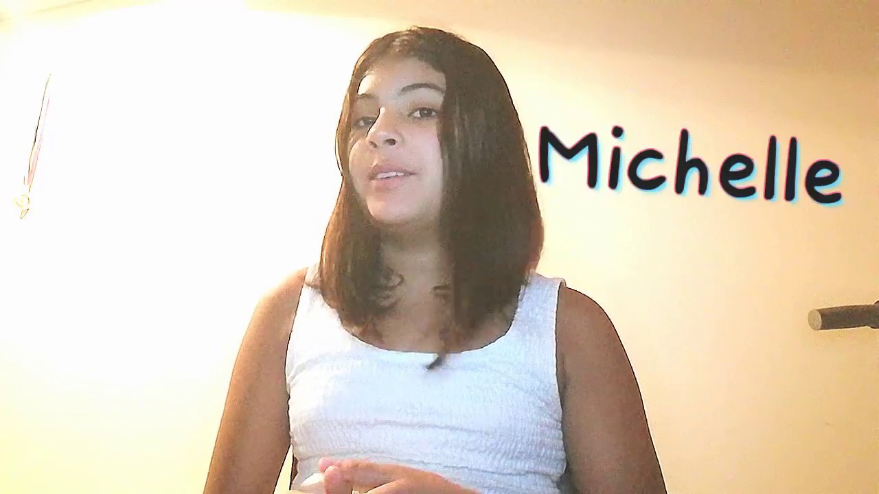 Mi primer video. Michelle Victoria - YouTube