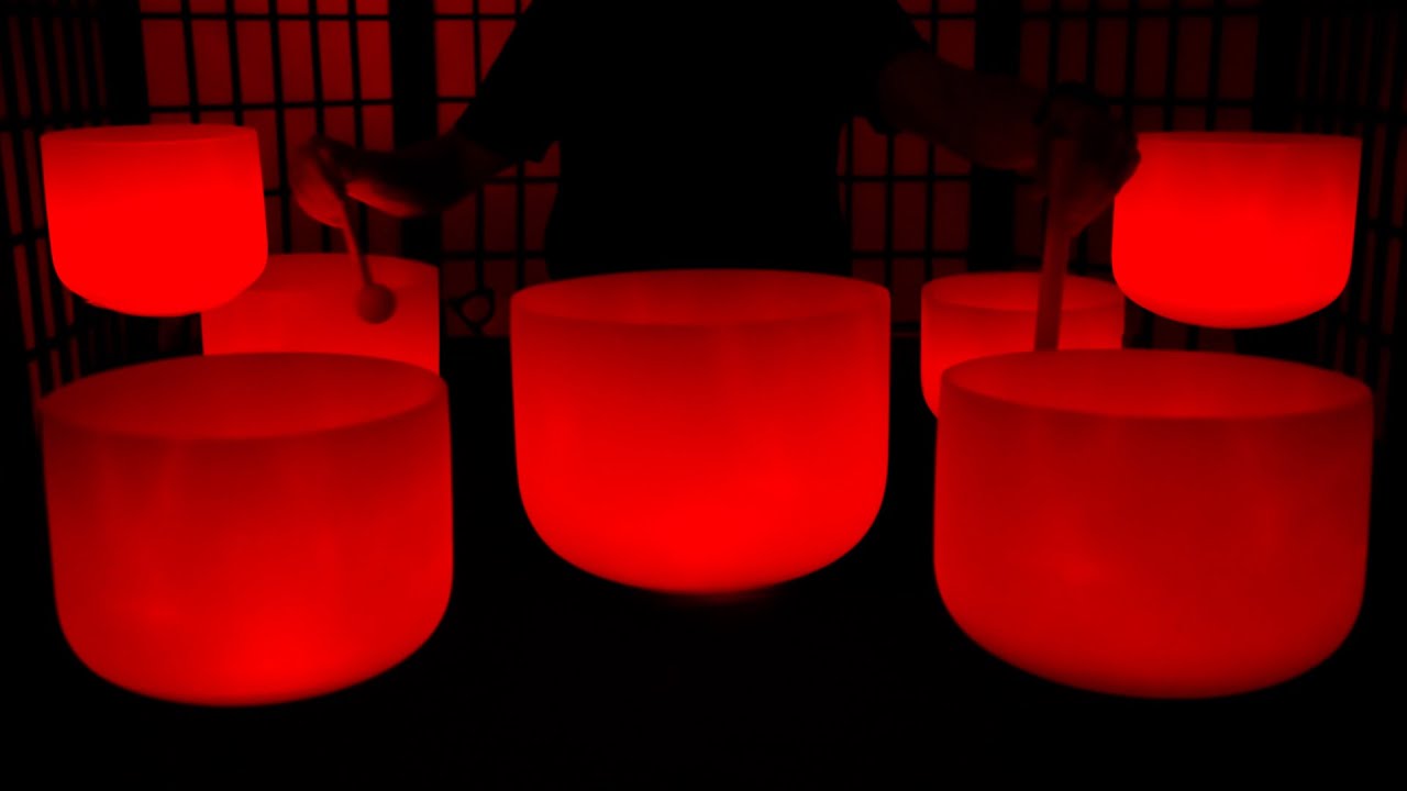 RESET and SLEEP The Vagus Nerve - Sound Bath Healing Meditation - YouTube