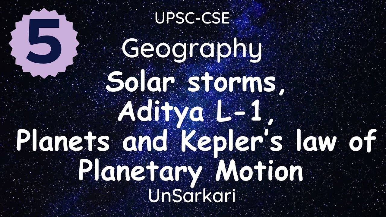 GEOGRAPHY | PART-5 | Our Solar System | UPSC CSE - YouTube