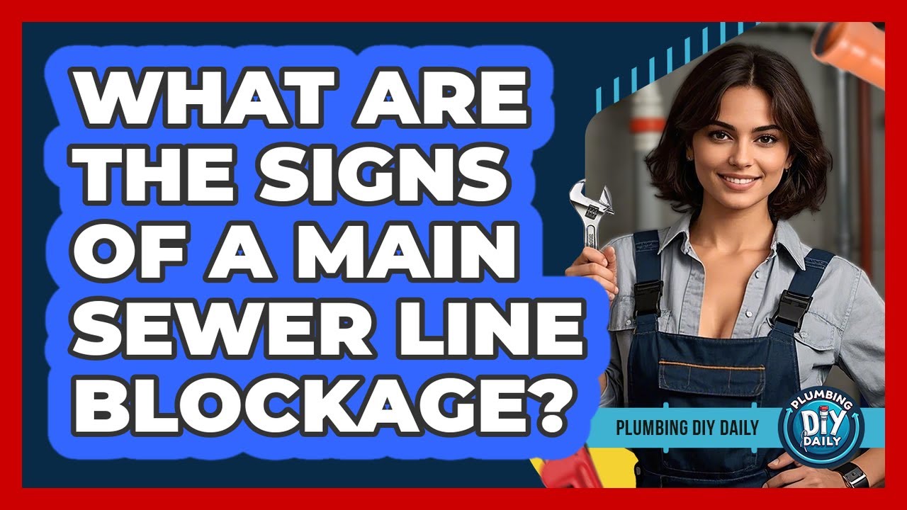 What Are The Signs Of A Main Sewer Line Blockage? - Plumbing DIY Daily ...