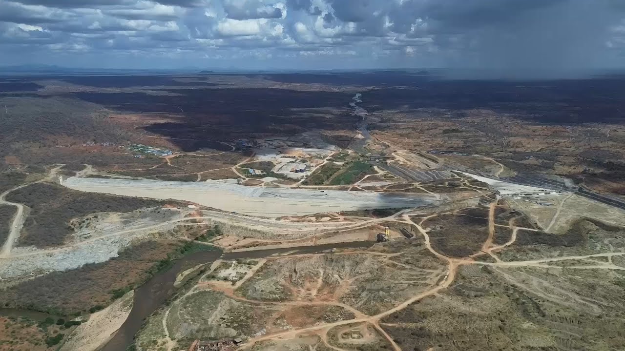 Exploring Chinese-backed Thwake dam, a BRI project in east Kenya - YouTube