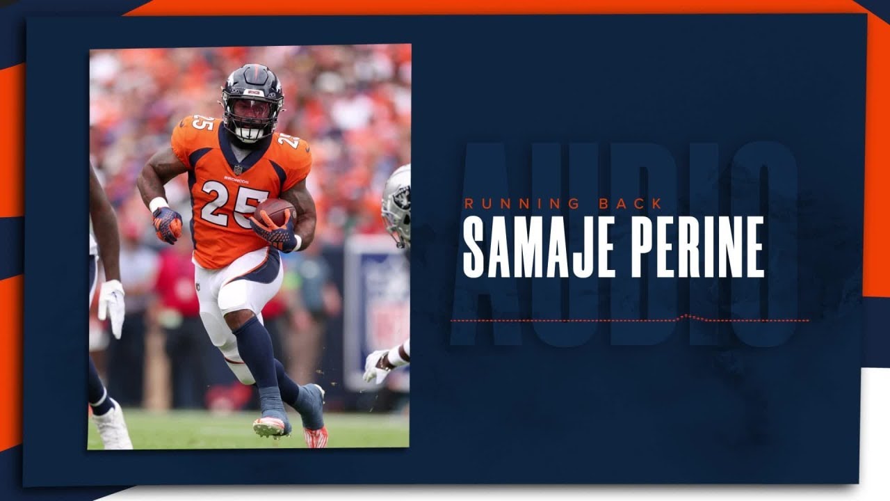 RB Samaje Perine on the RB's usage: 'It gives the defense something ...