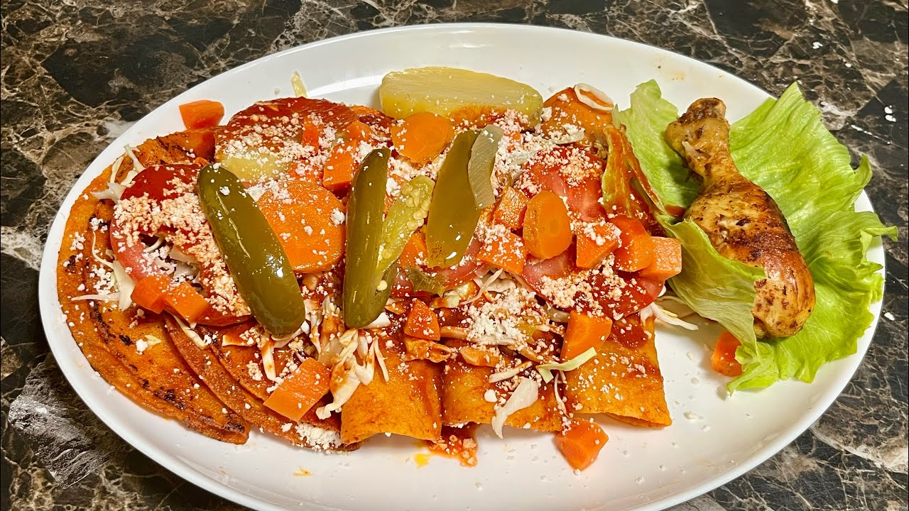 Así se preparan las enchiladas en mi pueblo 🤤😱‼️ - YouTube