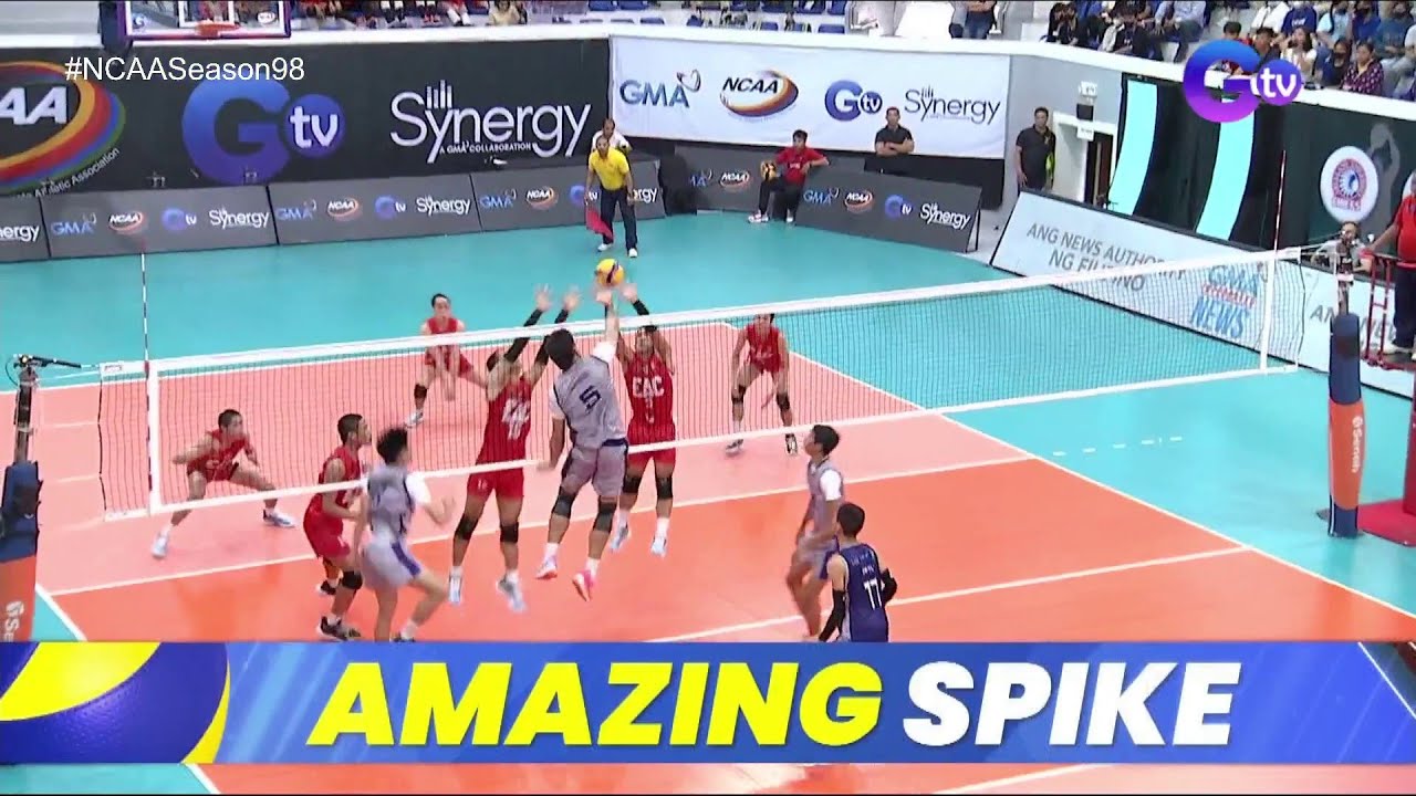 NCAA Season 98 MVB: Carl Berdal making it looks so easy! - YouTube