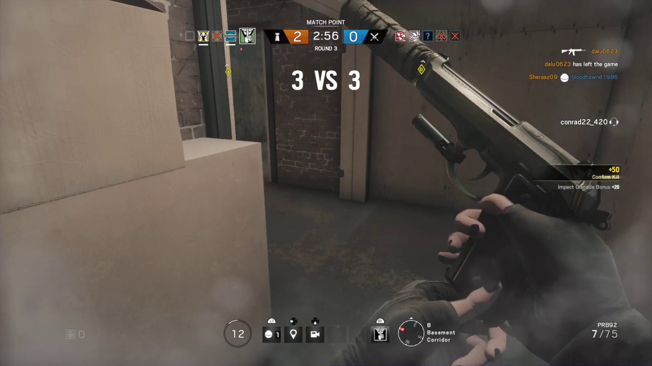 RB6|SIEGE Runaround (Caveira) - YouTube