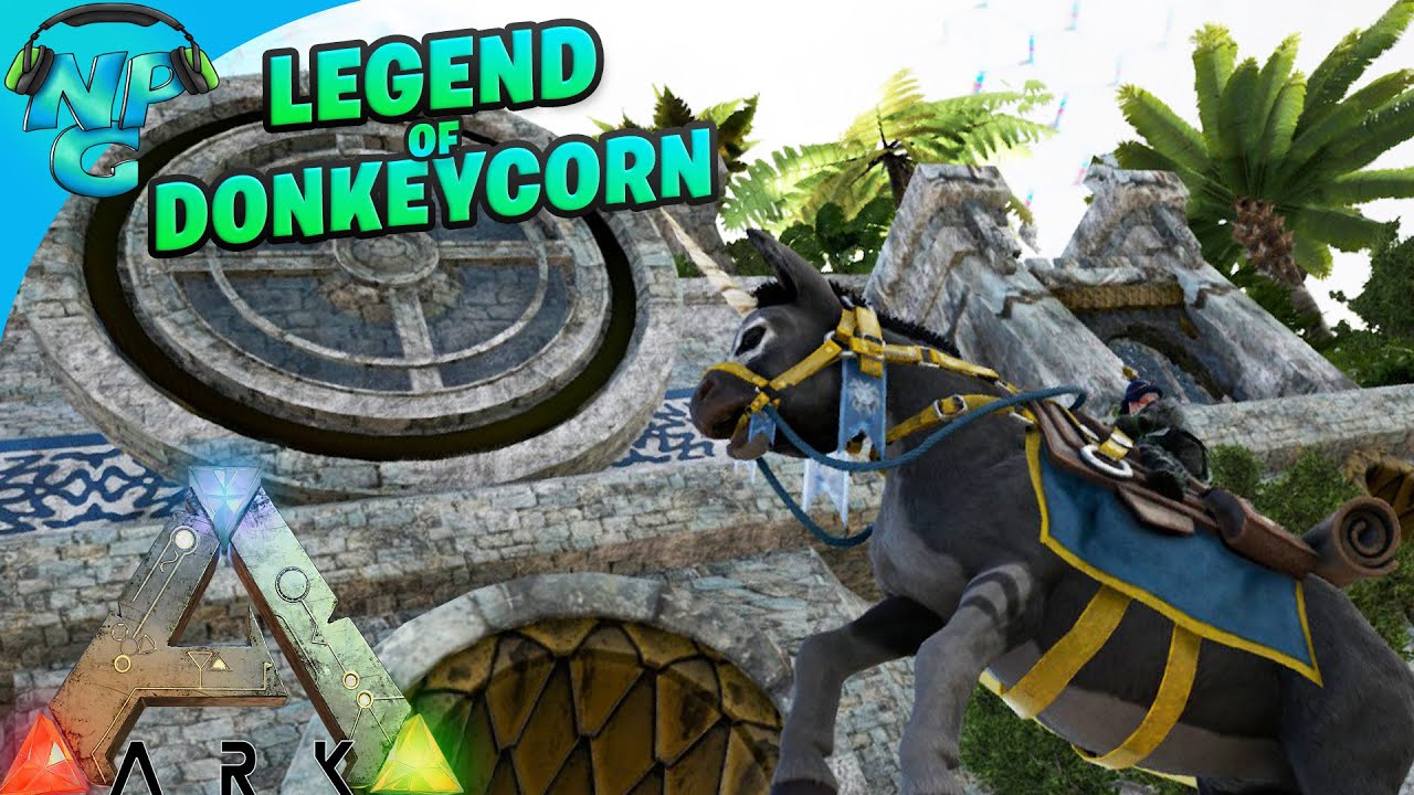 ARK Empires - Babylonian Desert Oasis Base and the Legend of DONKEYCORN ...