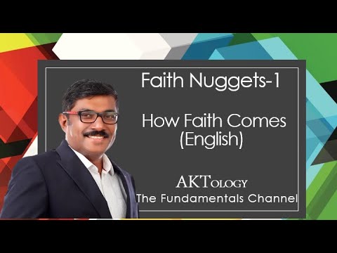How Faith Comes- Faith Nuggets 1 - YouTube