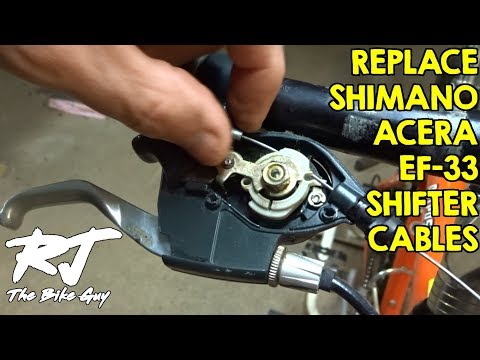 Replace Shift Cable In Shimano Acera EF-33 Trigger Shifters