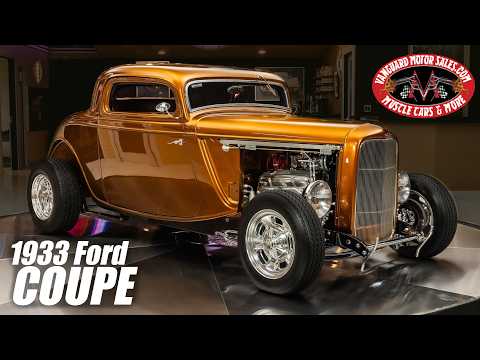 1933 Ford 3 Window Coupe For Sale Vanguard Motor Sales #7474