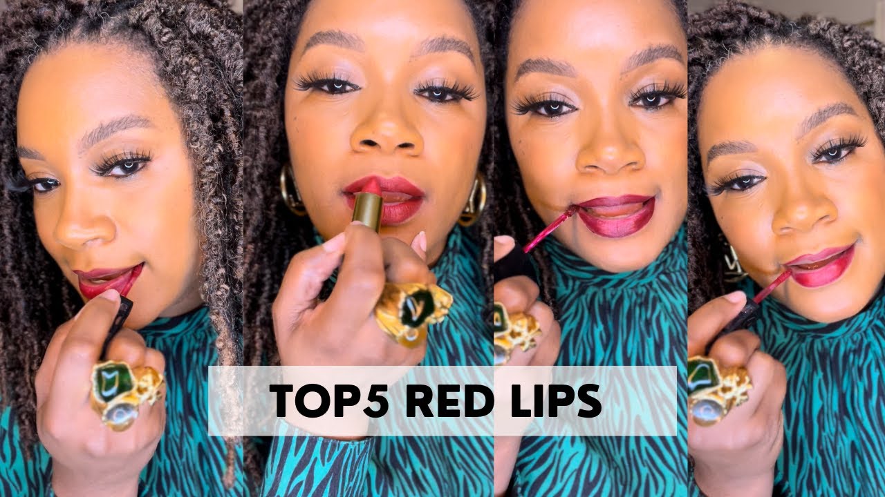 Top 5 Favorite Red Lips - YouTube