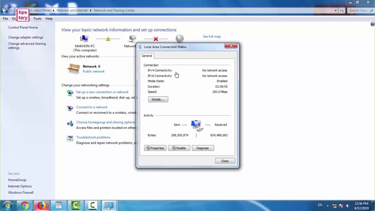 no internet access problem and solution bangla,pc no internet access ...