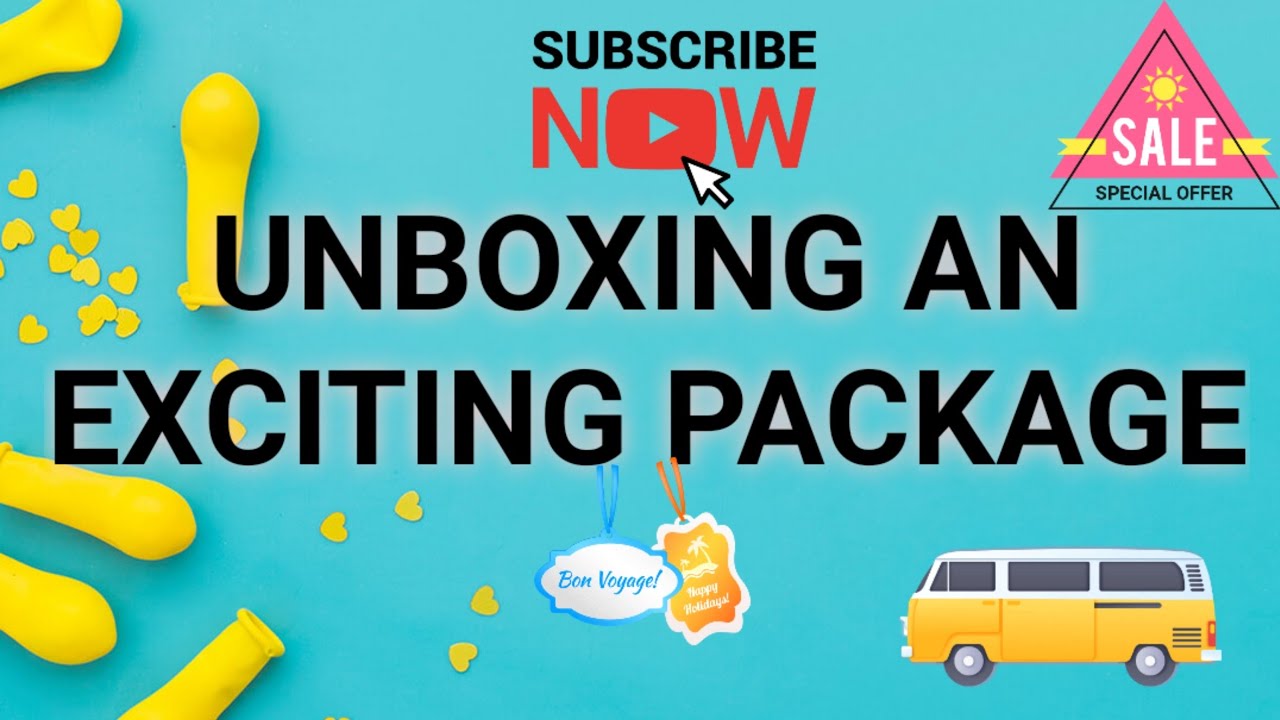 Unboxing an Exciting Package - YouTube