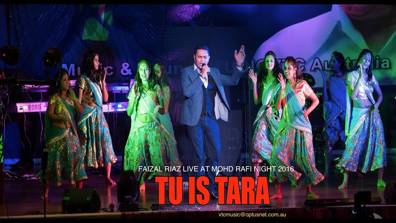 TU IS TARA FAIZAL RIAZ Live at MOHD RAFI NIGHT 2016 HD - YouTube