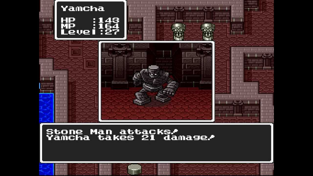 Dragon Quest I SFC King Dragon Castle (Charlock Castle) [17] - YouTube