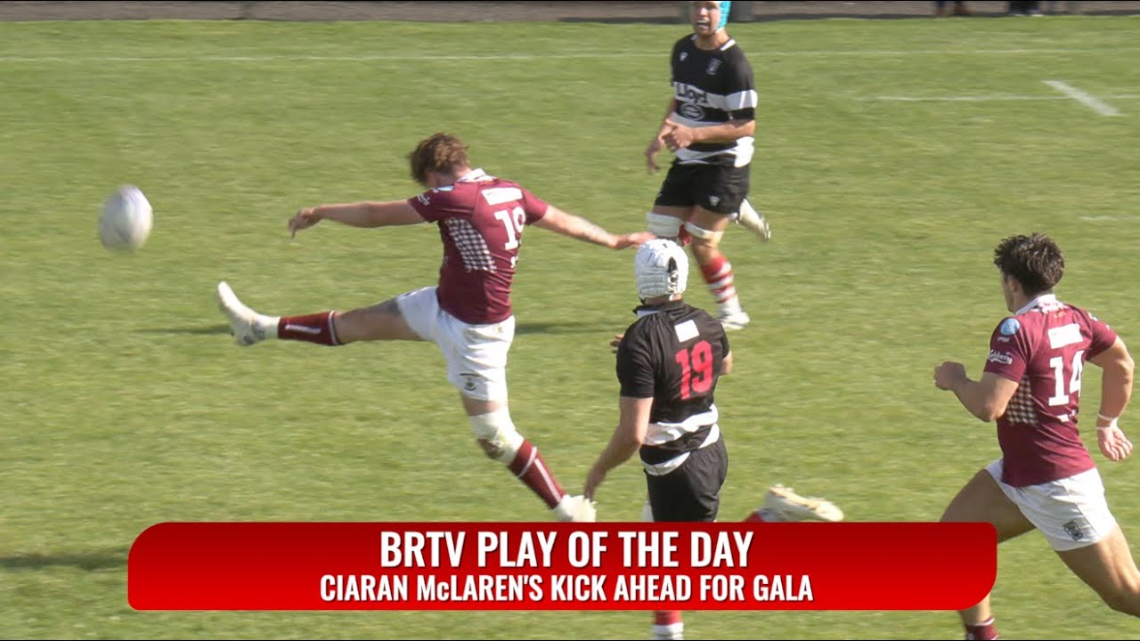 BRTV MAGIC MOMENTS - CIARAN McLAREN KICK AHEAD FOR RITCHIE MITCHELL'S ...