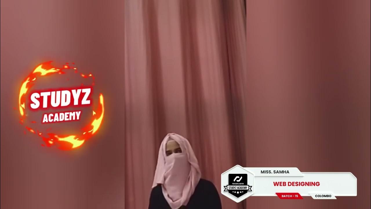 Feedback | Web Designing | Batch 15 | Ms.Samha | Studyz Academy - YouTube