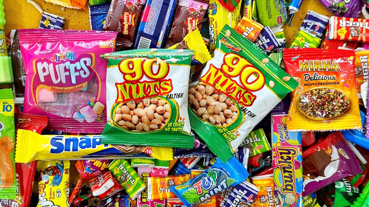 Satisfying Top Mint Gum | Cute Rainbow Bunty Candies,Chocolates and ...