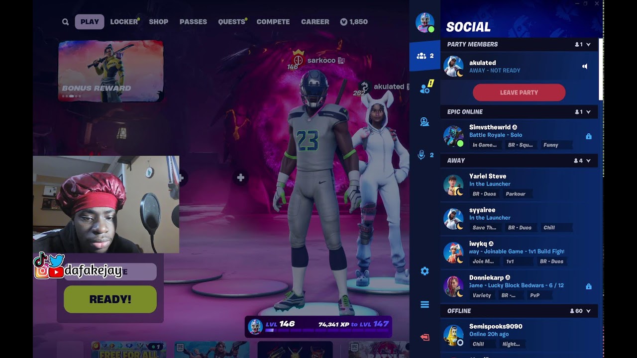 ROAD TO UNEMPLUZZ STATUS IN FORTNITE - YouTube