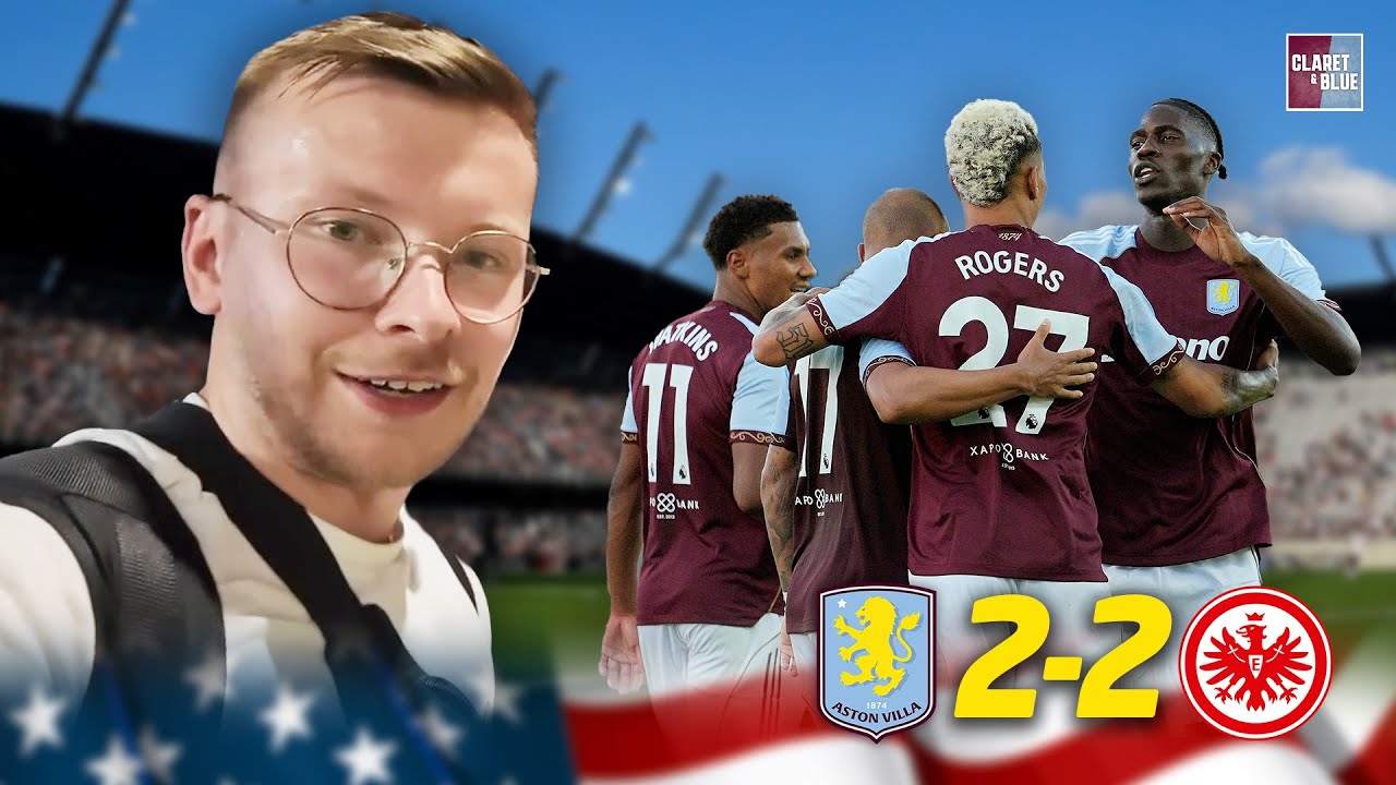 Aston Villa 2-2 Eintracht Frankfurt | Townley's Walk & Talk - YouTube