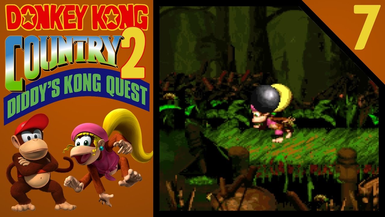 Donkey Kong Country 2 Part 7 Into The Swamp - YouTube