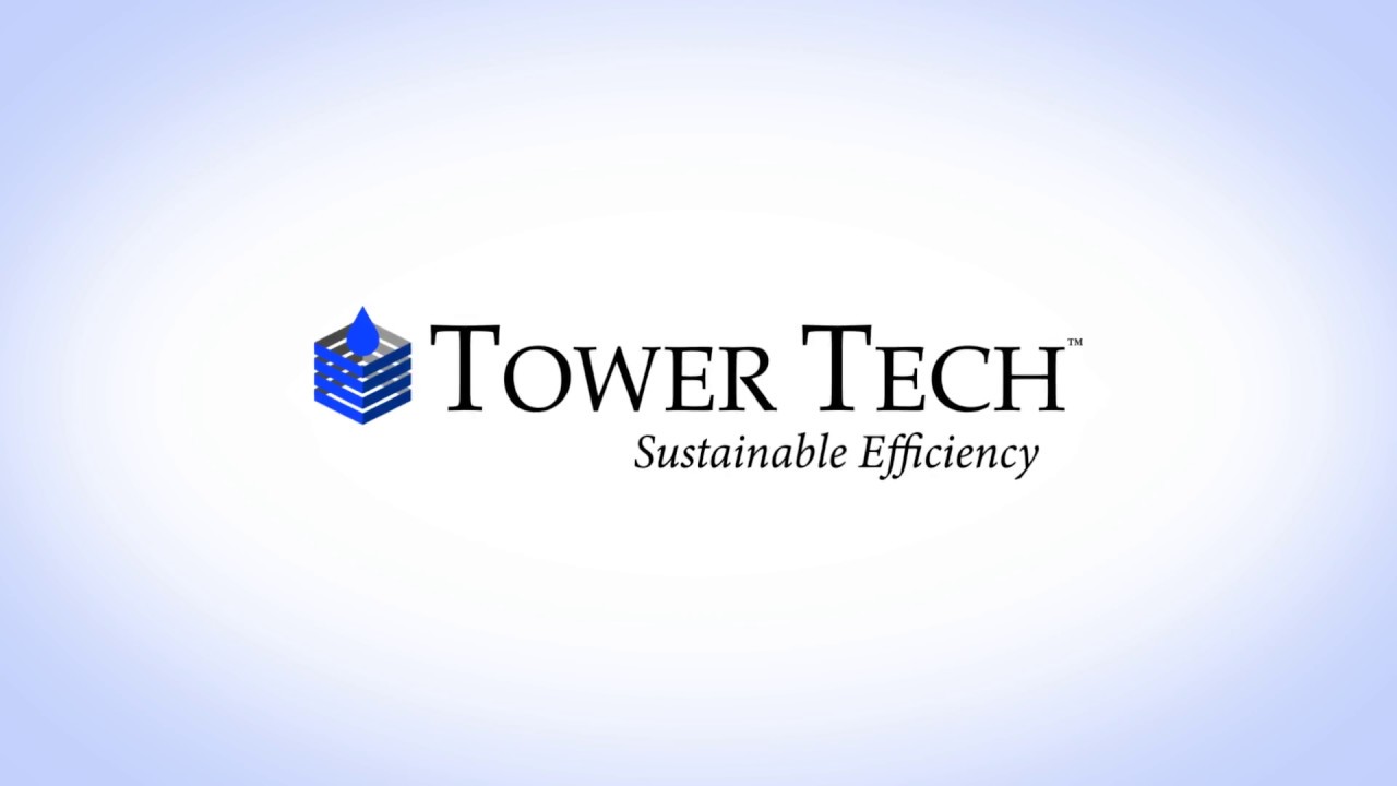 Tower Tech Logo Water Animation - YouTube