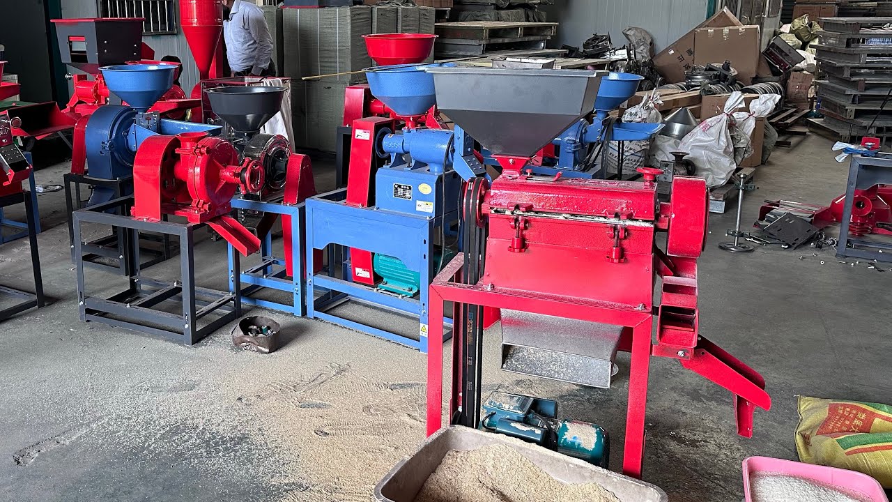 4in1 RICE MILL! Hiwalay at Pino Ang Ipa! Rice, corn, all grains kasama ...