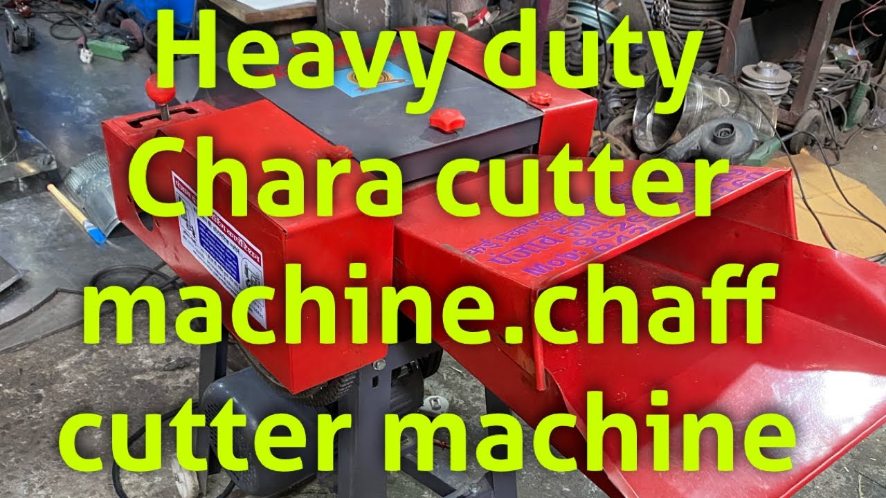 Heavy duty Chara cutter machine.chaff cutter machine 📲📲 +91 93292 05352 ...