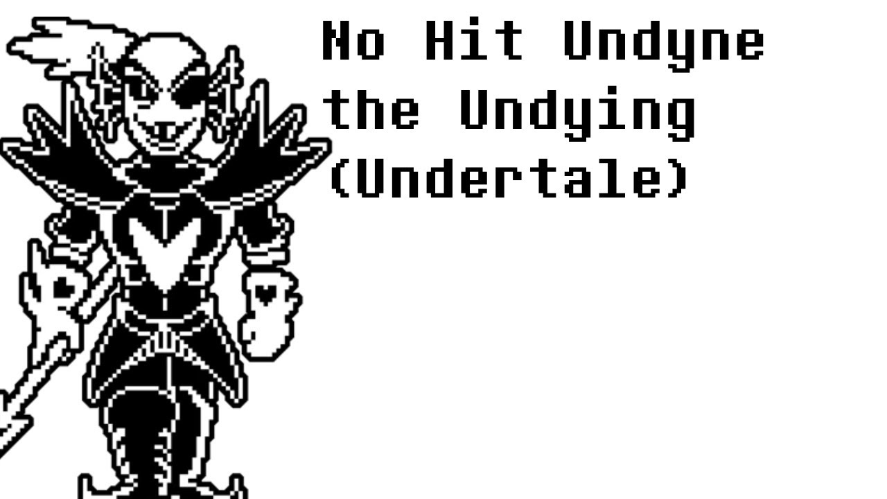 Undertale-No Hit Undyne the Undying - YouTube