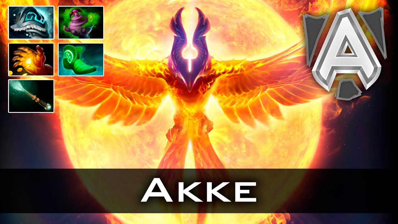 Akke Phoenix Ranked Match Dota 2 - YouTube