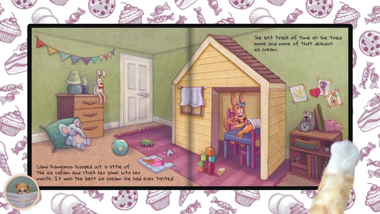 Books Read Aloud -Cami Kangaroo Has Too Many Sweets! by Stacy Bauer ...