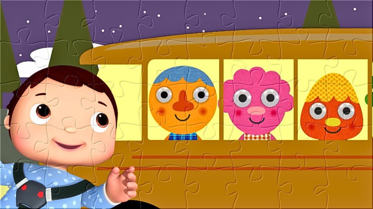 Little Baby Bum feat Noodle & Pals | Baby and Wheels On The Bus ...