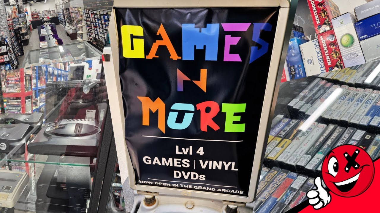 GAMESnMORE | Retro Pick Ups | A hidden Gem for RETRO GAME COLLECTORS ...