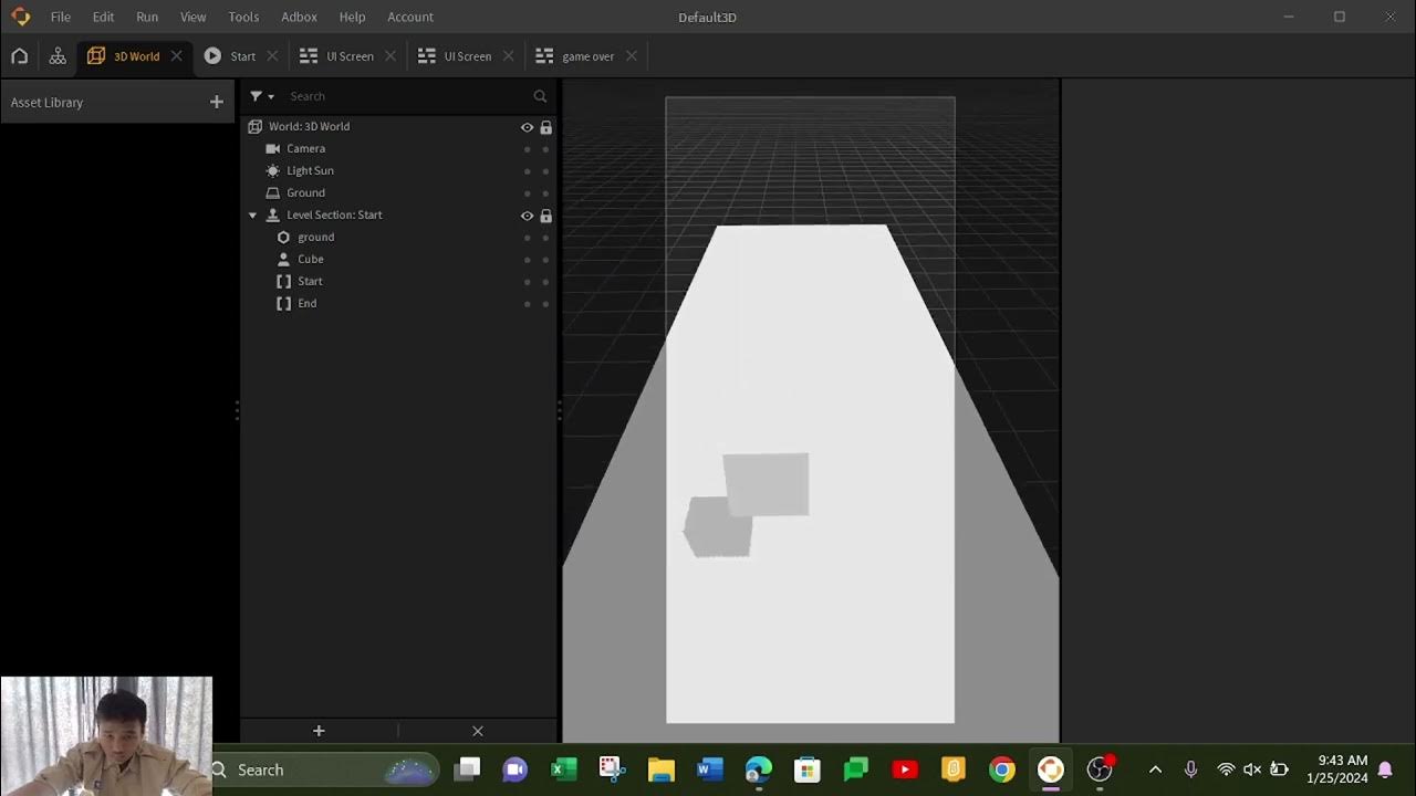 tutorial buildbox jumping cube by izyan - YouTube