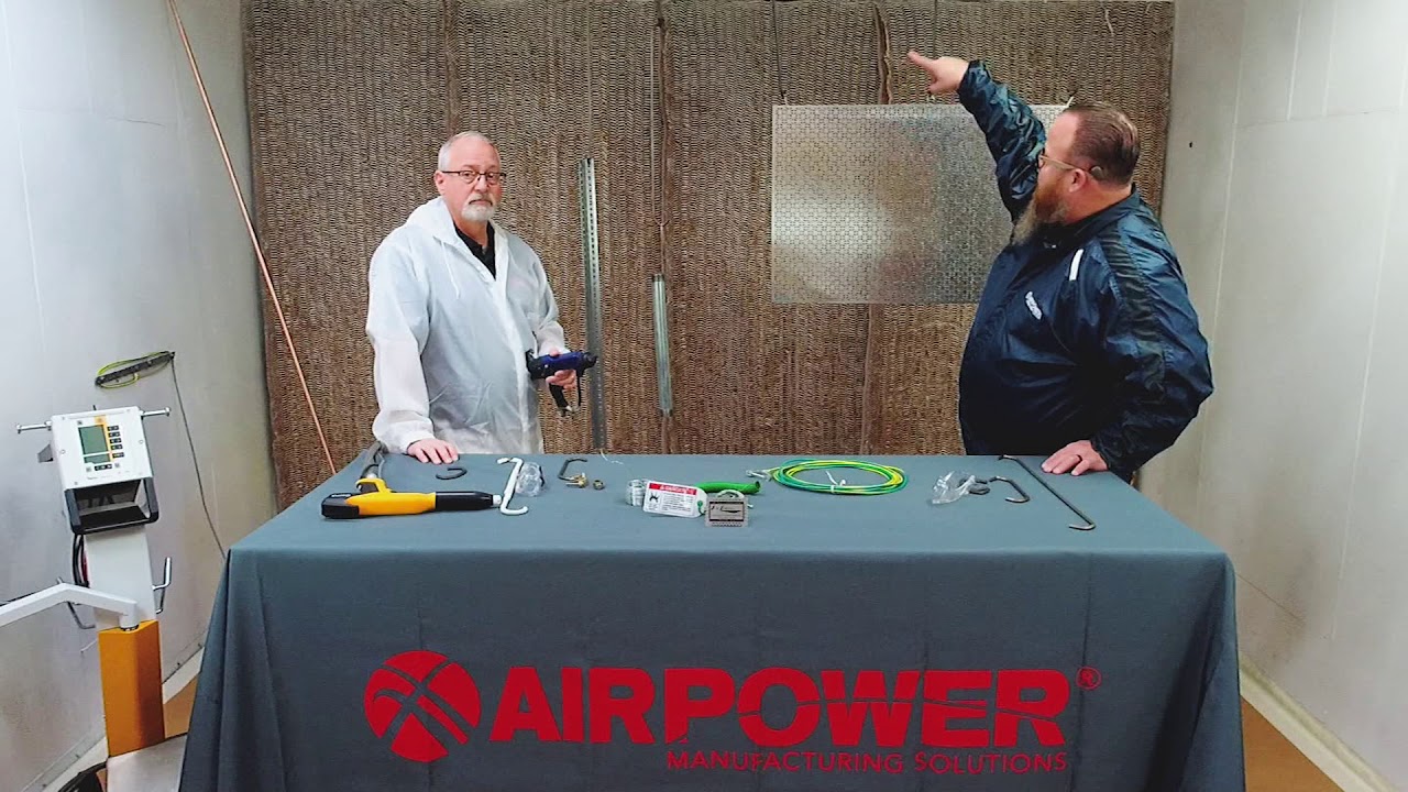 Improving Your Electrostatic Liquid or Powder Coating Process - YouTube