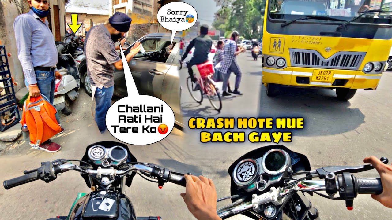 Accident Hote Hote Bach Gaya - Road Rage 😡 // yogesh01 - YouTube