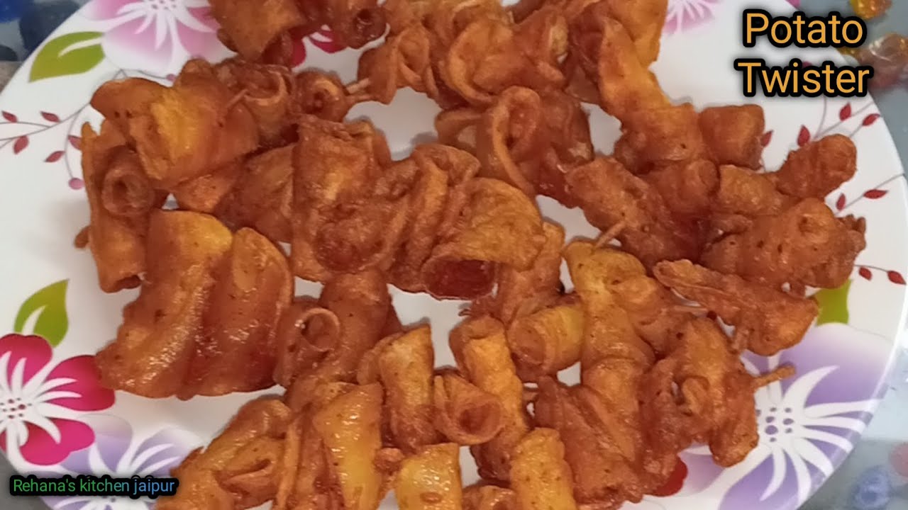 Potato Twister Recipe | how to make potato twister at home - YouTube