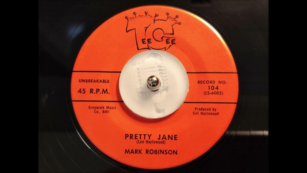 TEEN Mark Robinson - Pretty Jane (1958) - YouTube