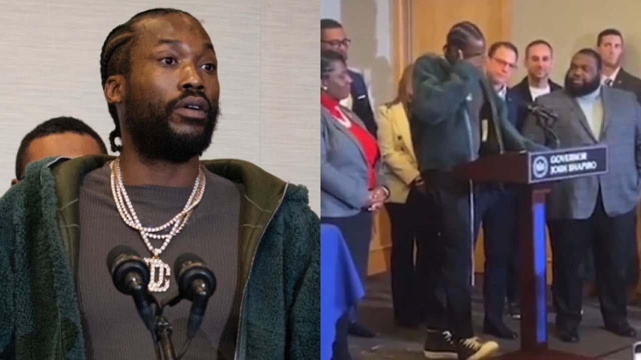 Meek Mill BREAKS Out CRYING TEARS In EMOTIONAL Speech For PROBATION ...