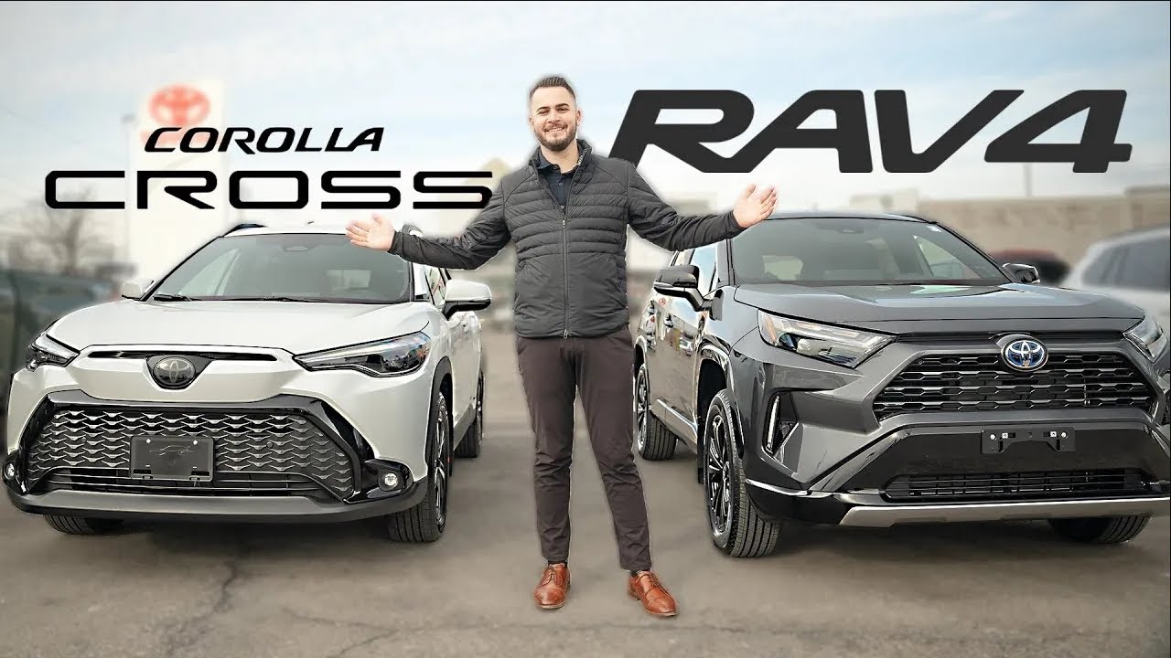 2024 Toyota Corolla vs 2024 Toyota Rav 4! What's Different? Full Review ...