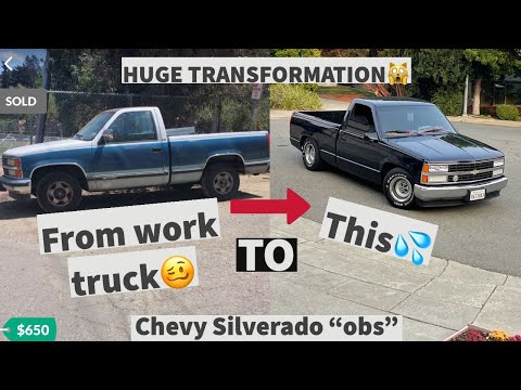 Chevy Silverado "obs" Full restoration!!! - YouTube